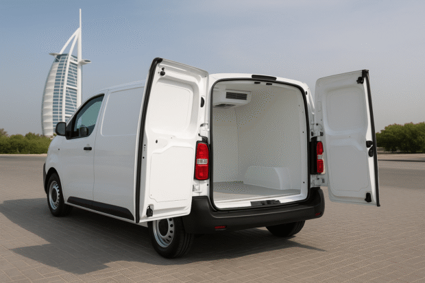 1 Ton Chiller Van Rental Trusted Cold Delivery best Service